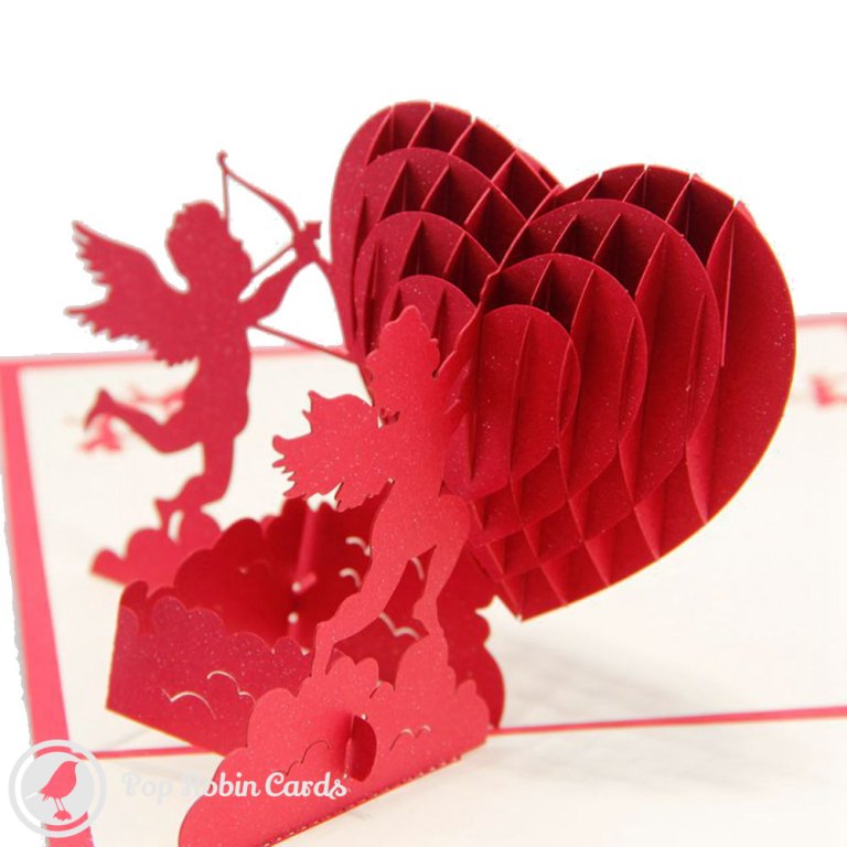 Pop Up Valentine's Cards | 3D Pop Up Cards