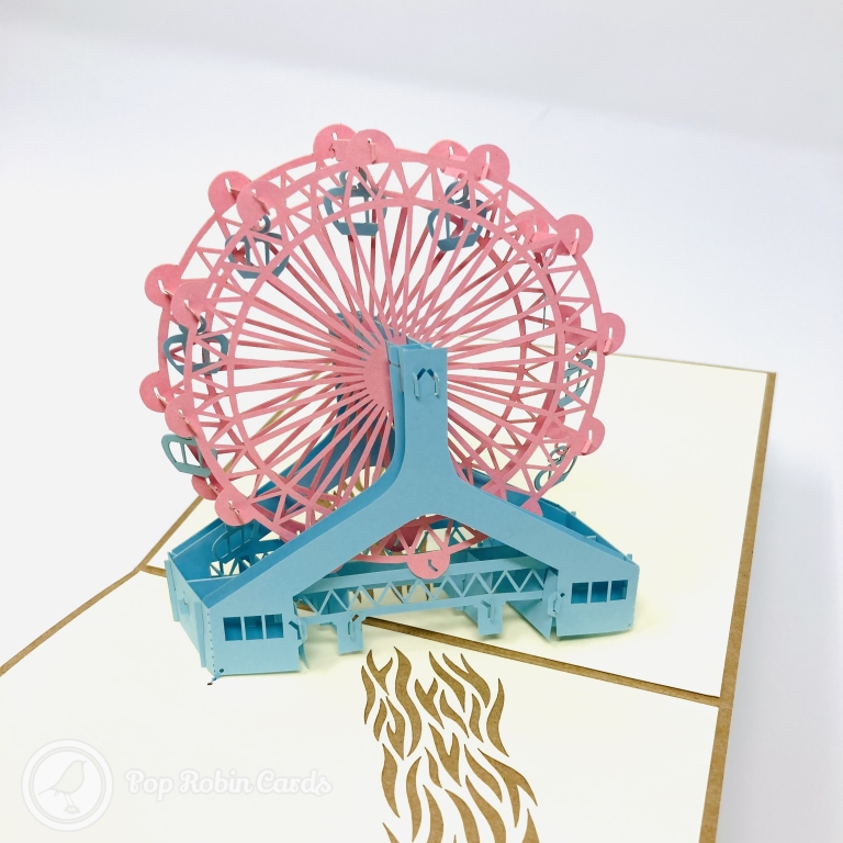 Pop Up Ferris Wheel Cards | 3D Pop Up Cards