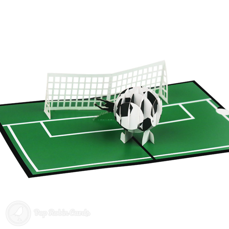 Pop Up Football Cards | 3D Pop Up Cards | Pop Robin Cards UK