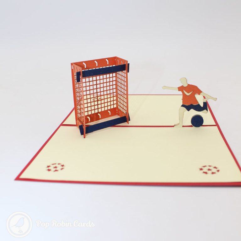 Pop Up Football Cards | 3D Pop Up Cards | Pop Robin Cards UK