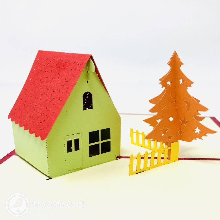 Pop Up Building Cards | 3D Pop Up Cards | Pop Robin Cards UK