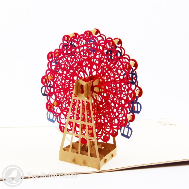 Pop Up Wedding Cards | 3D Pop Up Cards | Pop Robin Cards UK