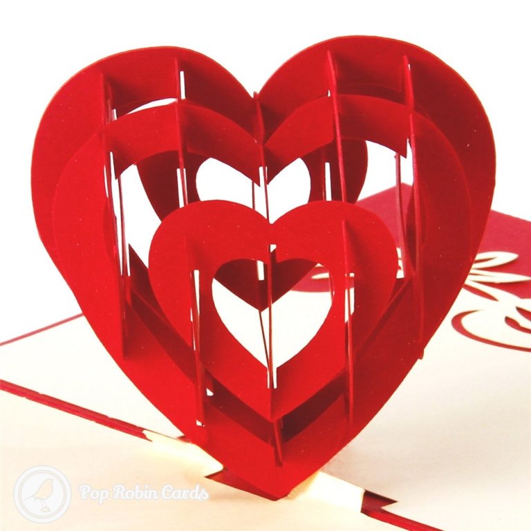 Pop Up Anniversary Cards | 3D Pop Up Cards