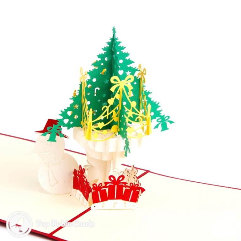 Pop Up Snowman Cards | 3D Pop Up Cards | Pop Robin Cards UK