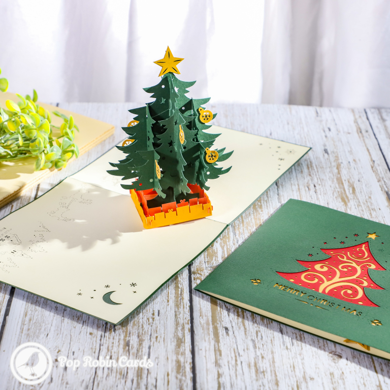 Pop Up Christmas Cards | 3D Pop Up Cards